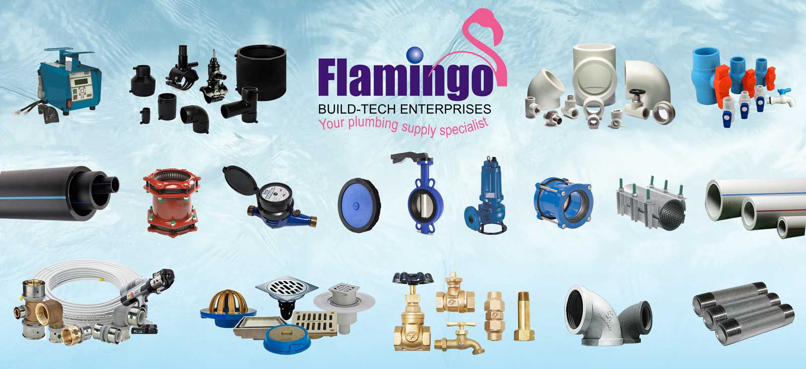 Flamingo Build-Tech Enterprises – Your plumbing supply specialist